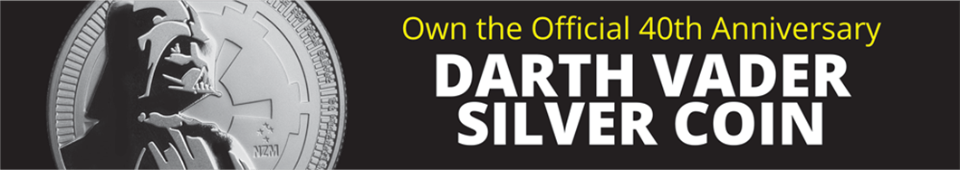The Official Star Wars Darth Vader Silver Coin