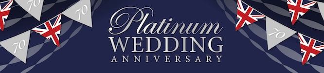 Platinum Wedding Anniversary 50p Coin Platinum Wedding Anniversary 50p Coin