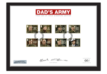 Upgrade to the Framed Edition - Signed by Dad's Army Actor Frank Williams