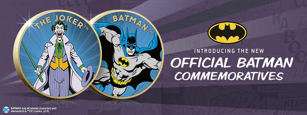 Official Batman Commemoratives