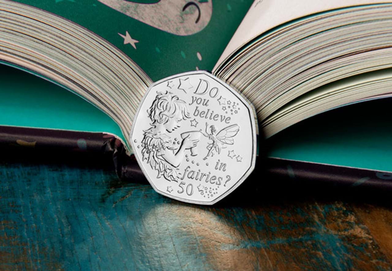 Official 2020 Peter Pan 50p Coin