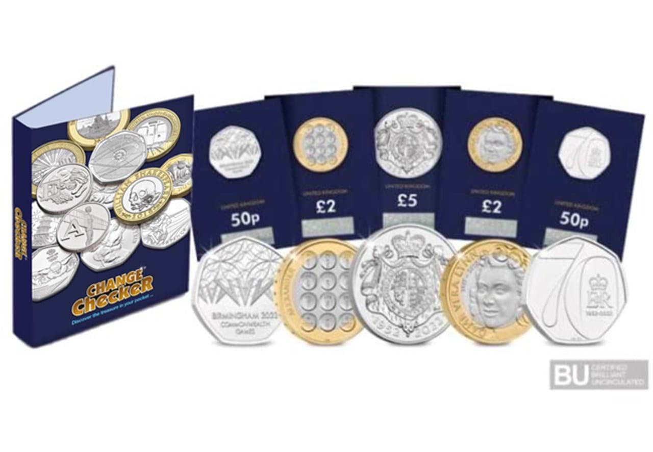 The 2022 CERTIFIED BU Commemorative Coin Set in Album