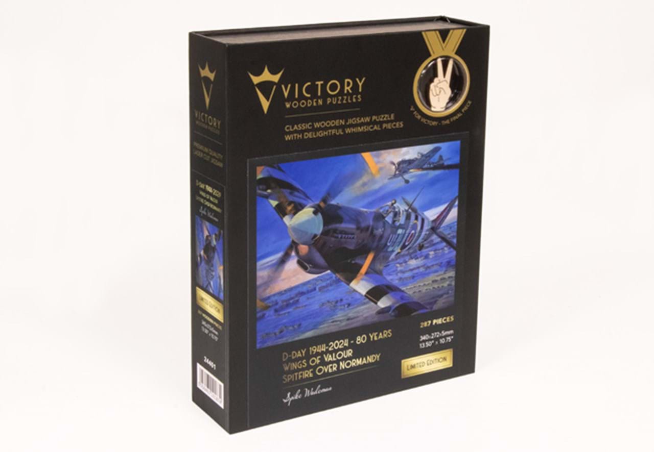 The D-Day 80th Anniversary Spitfire Jigsaw Puzzle