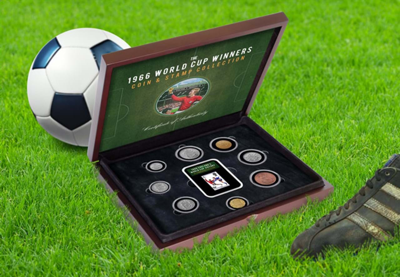 The World Cup Winner's 1966 Historic Coin and Stamp Collection