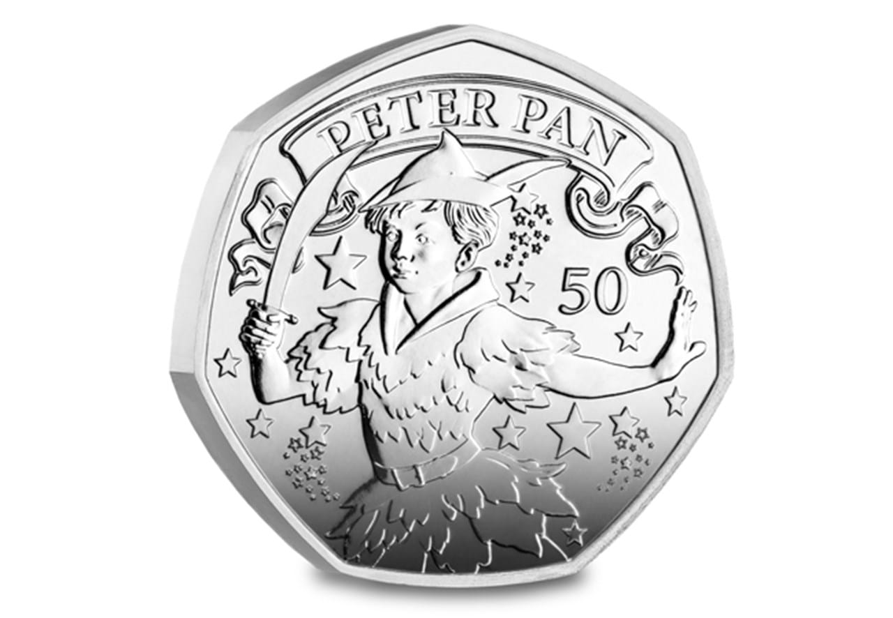 The 2024 Peter Pan 50p Coin