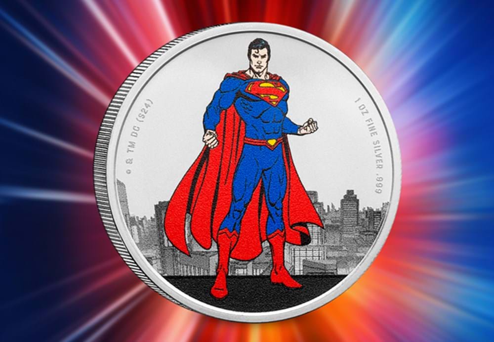 The Superman 1oz Silver Coin