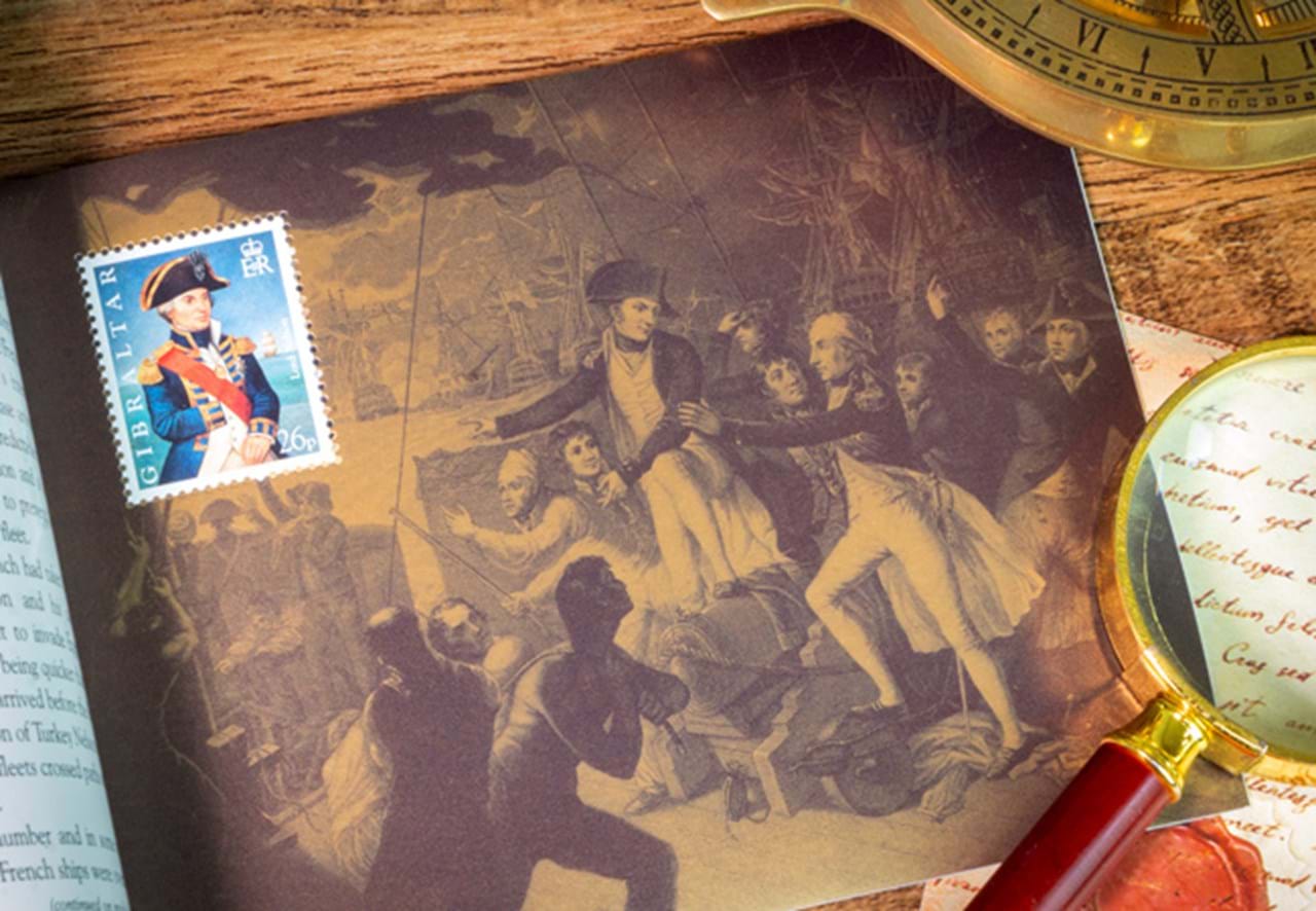 Official Gibraltar Stamp Booklet Honouring Nelson’s Legacy