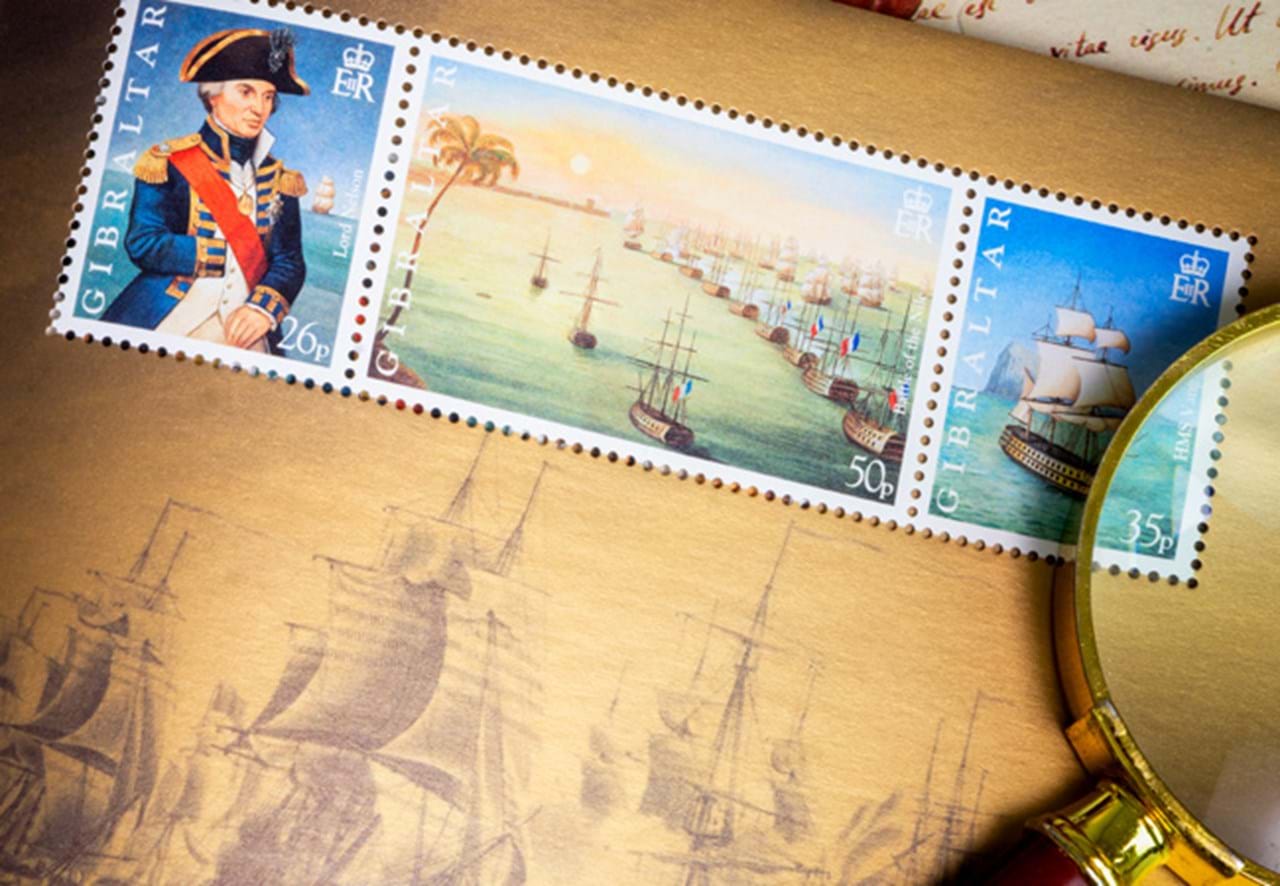Official Gibraltar Stamp Booklet Honouring Nelson’s Legacy