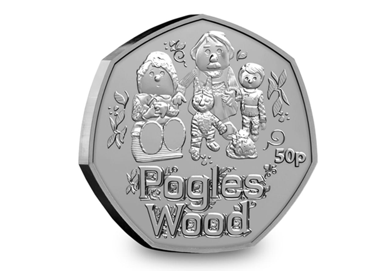 Classic Children's TV Shows Silver Proof 50p Set