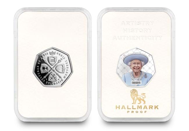 Queen Elizabeth II Silver Hallmark Proof