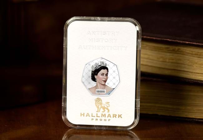 Queen Elizabeth II Silver Hallmark Proof - 1953 Coronation Portrait