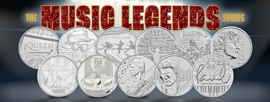 Music Legends CERTIFIED BU £5 Range