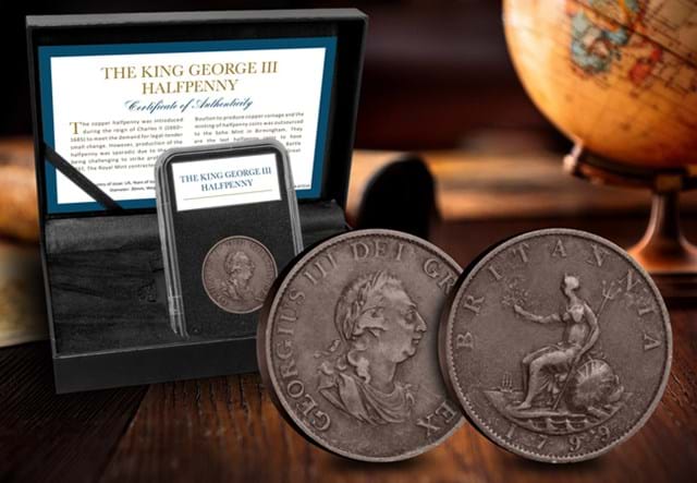 The King George III Halfpenny