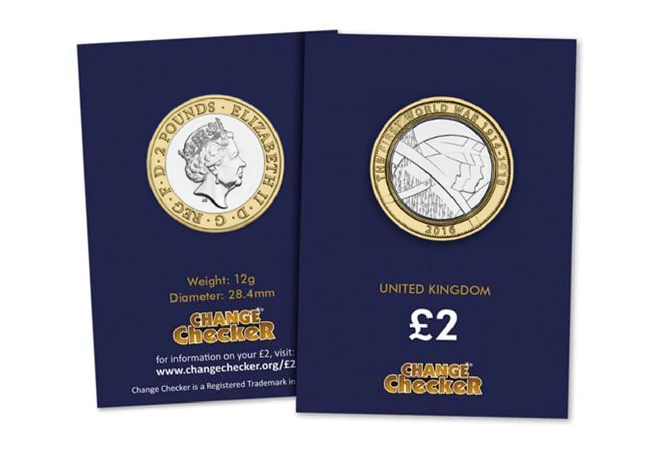 2016 UK WWI Army Circulation £2