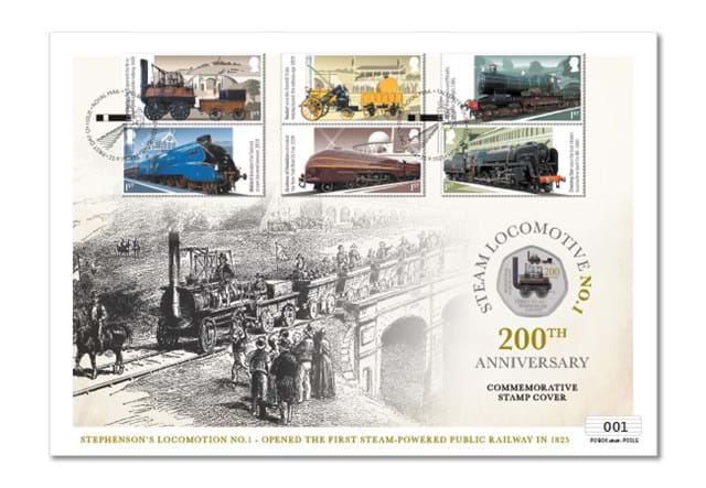 Own ALL SIX 2025 Royal Mail Steam Locomotives Stamps in One Historic C