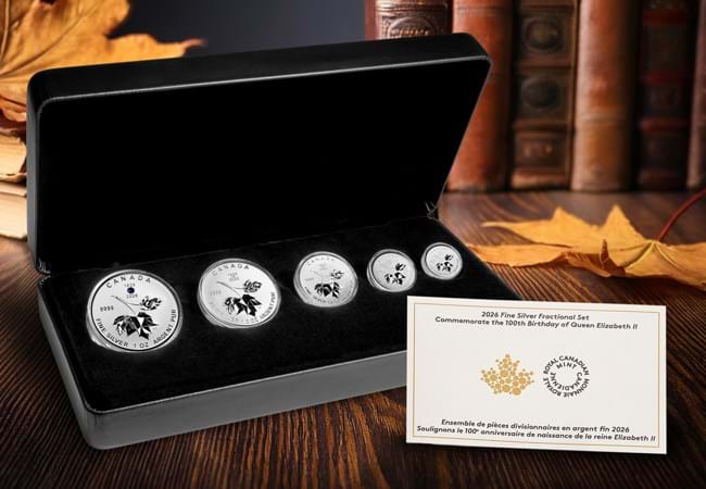 2026 Canada Silver Maple Leaf Fractional Set