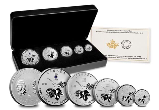 2026 Canada Silver Maple Leaf Fractional Set