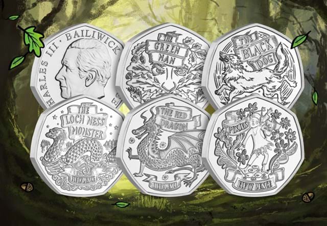 FIVE Myths and Legends Brought To Life On BRAND NEW 50p Set...