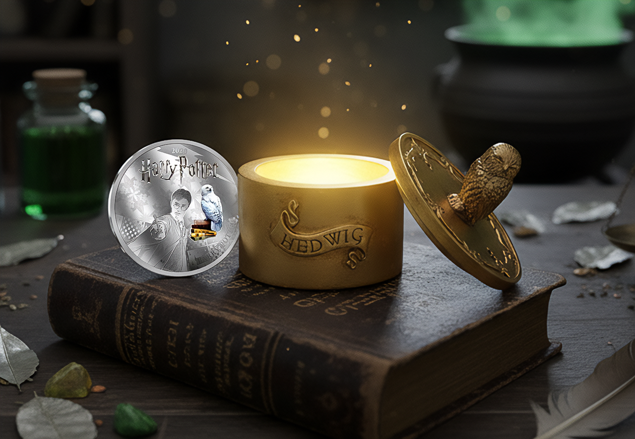The Harry Potter Proof Coin Trinket Box
