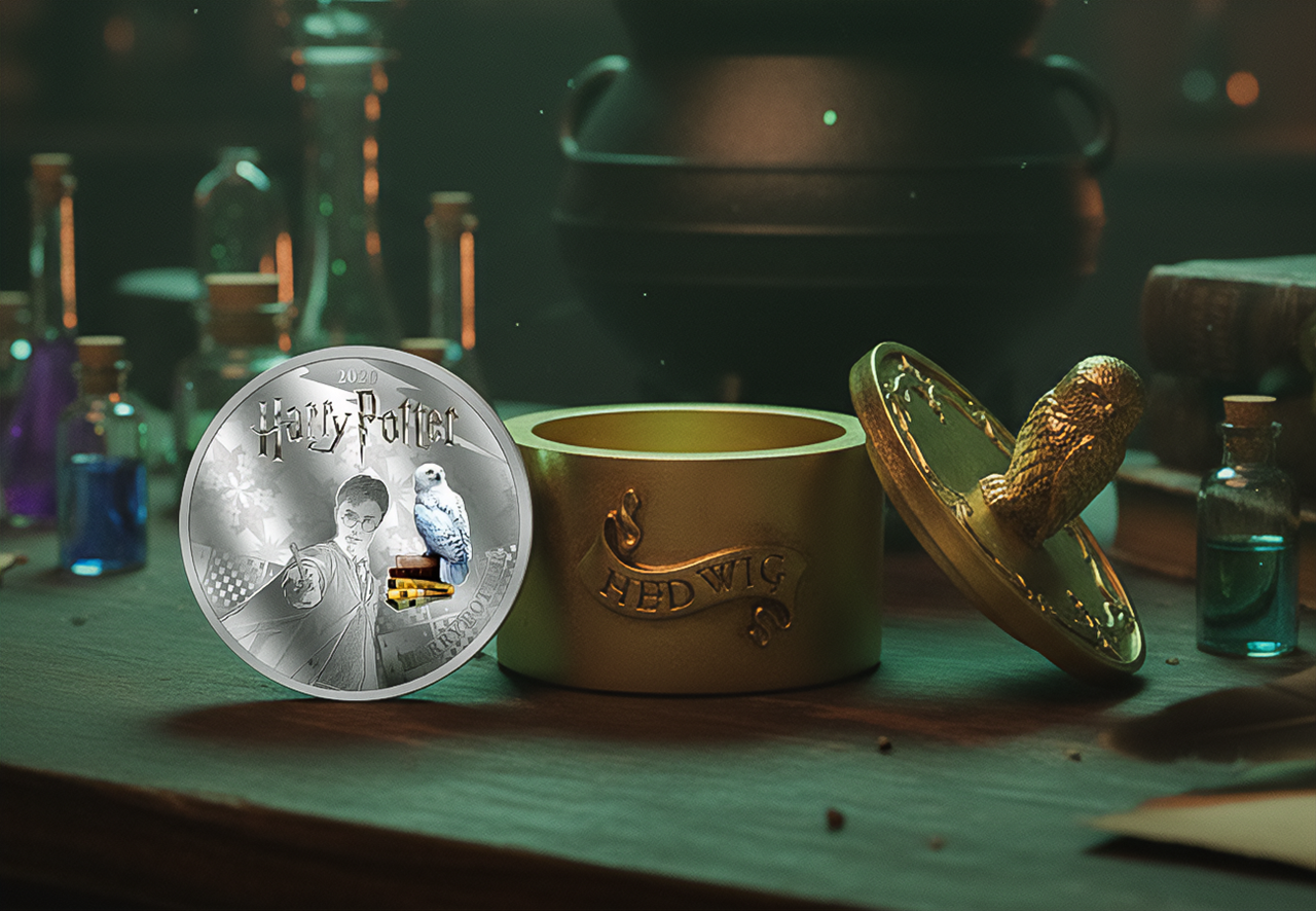 The Harry Potter Proof Coin Trinket Box