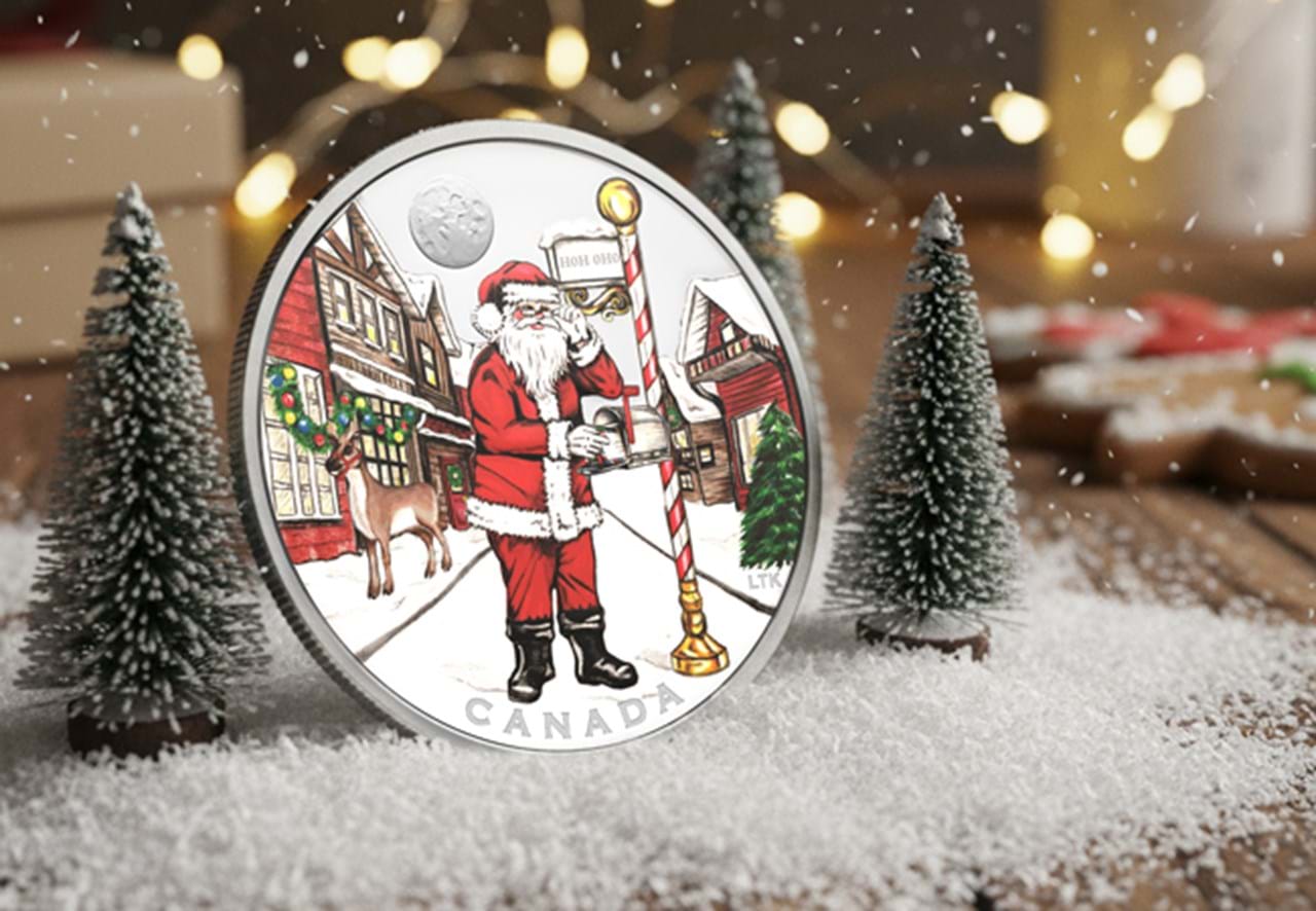 TRANSFORMS UNDER BLACK LIGHT: The Canada 2025 Dear Santa Fine Silver C