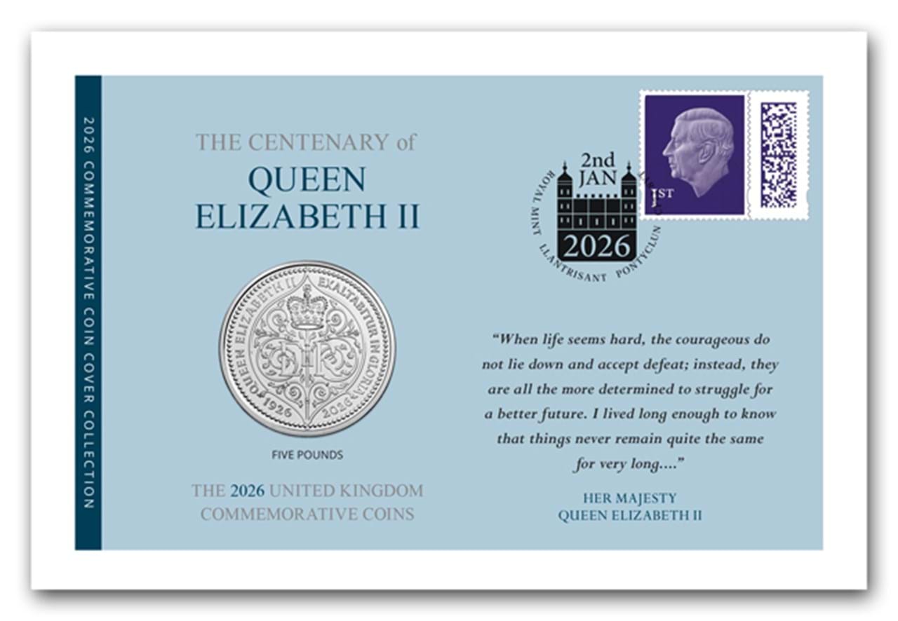 UK 2026 Commemorative Coin Cover Collection