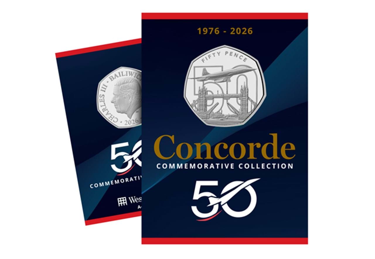The Official 2026 Concorde 50p Coin