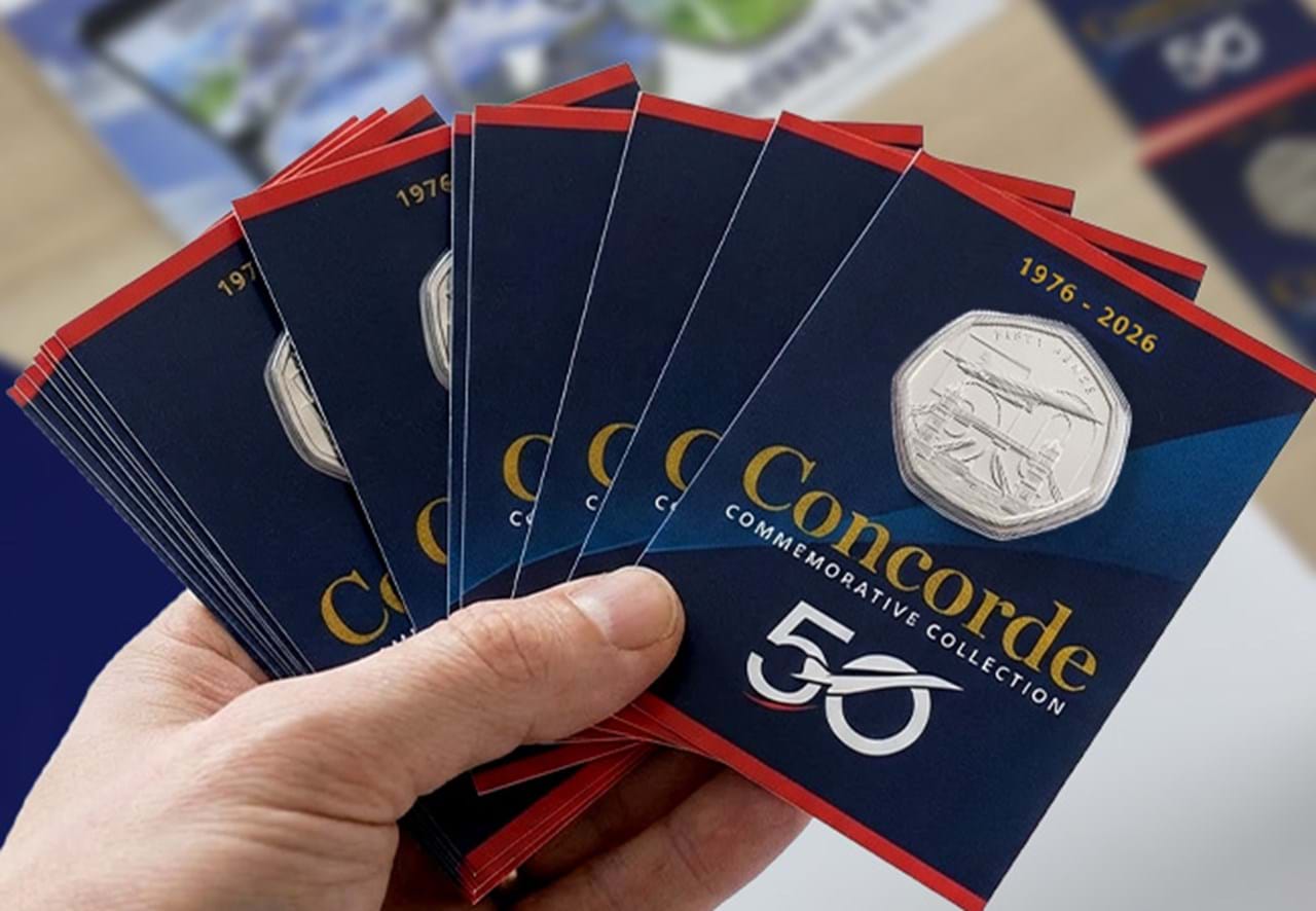 The Official 2026 Concorde 50p Coin