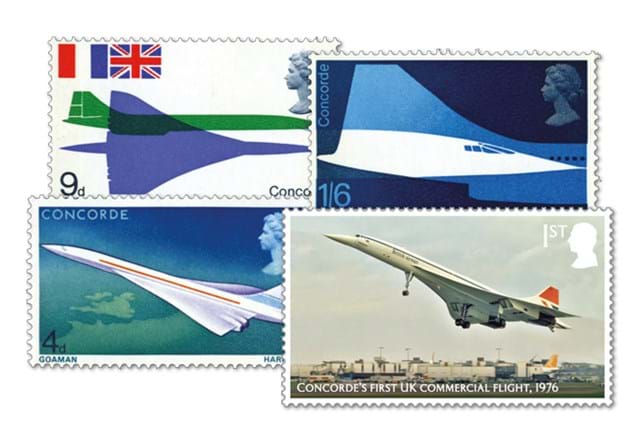 Concorde 50th Anniversary Coin and Stamp Cover