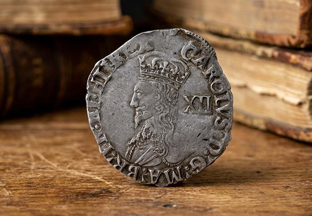 The Charles I Hammered Silver Shilling
